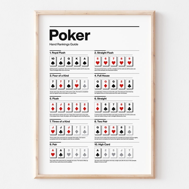 Poker - Etsy