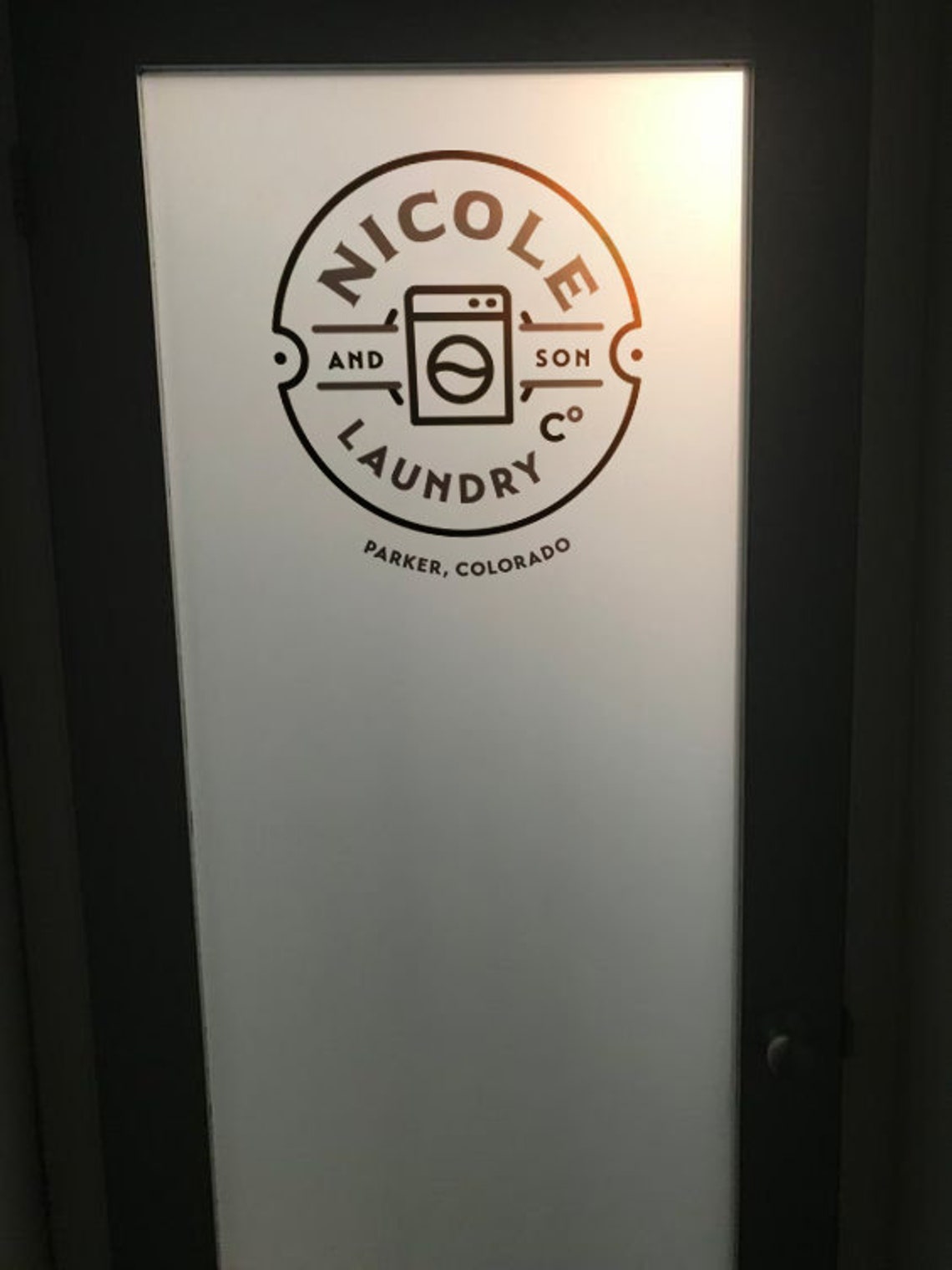 Customized Laundry Room Sign Printable Art Laundry Wall - Etsy