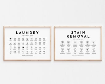 Laundry Stain Removal Sign - Etsy