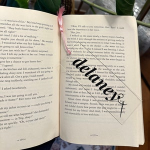 Personalized Reading Bookmark | Cute Bookmark | Booktok | Bookmark ...