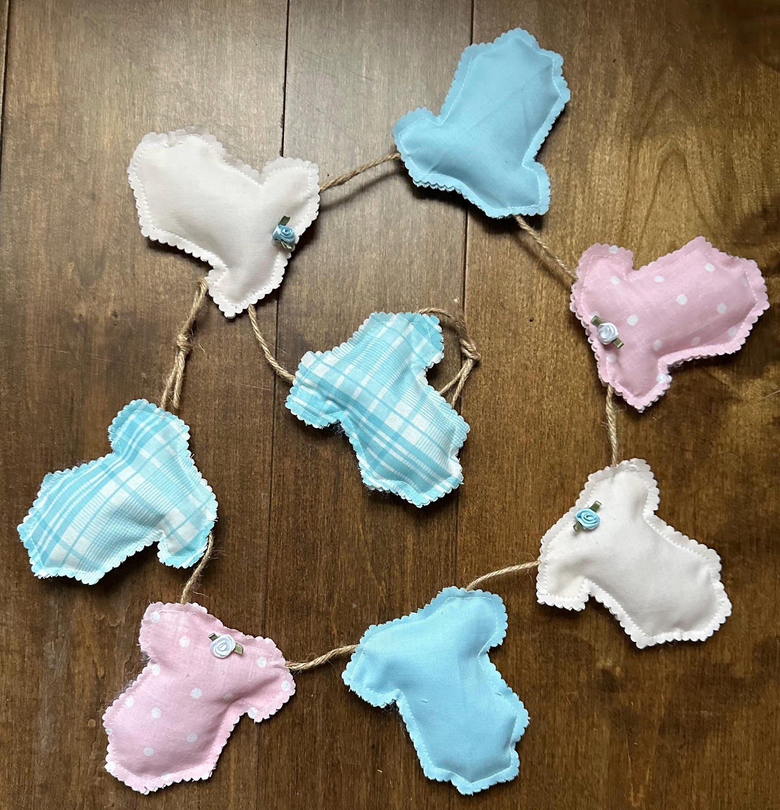 Baby Shower Decor, Clothesline Party Decorations Garland, Gender Reveal ...