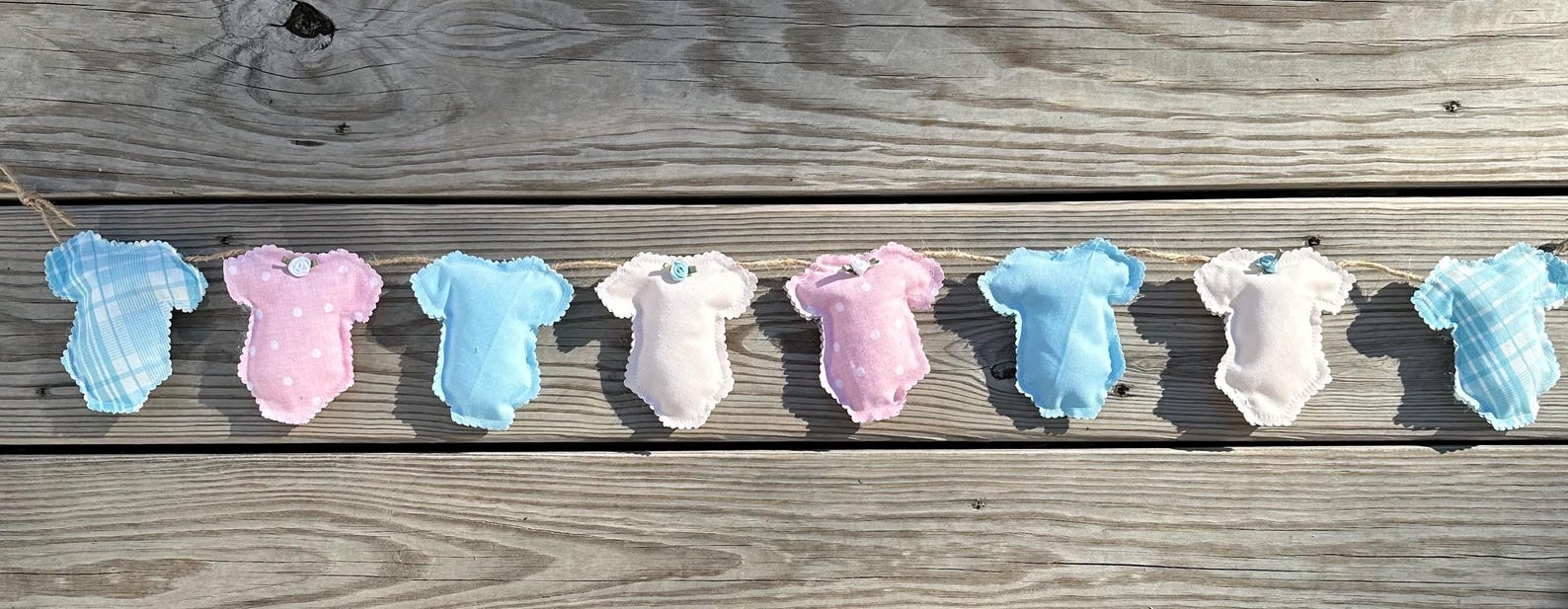 Baby Shower Decor, Clothesline Party Decorations Garland, Gender Reveal ...