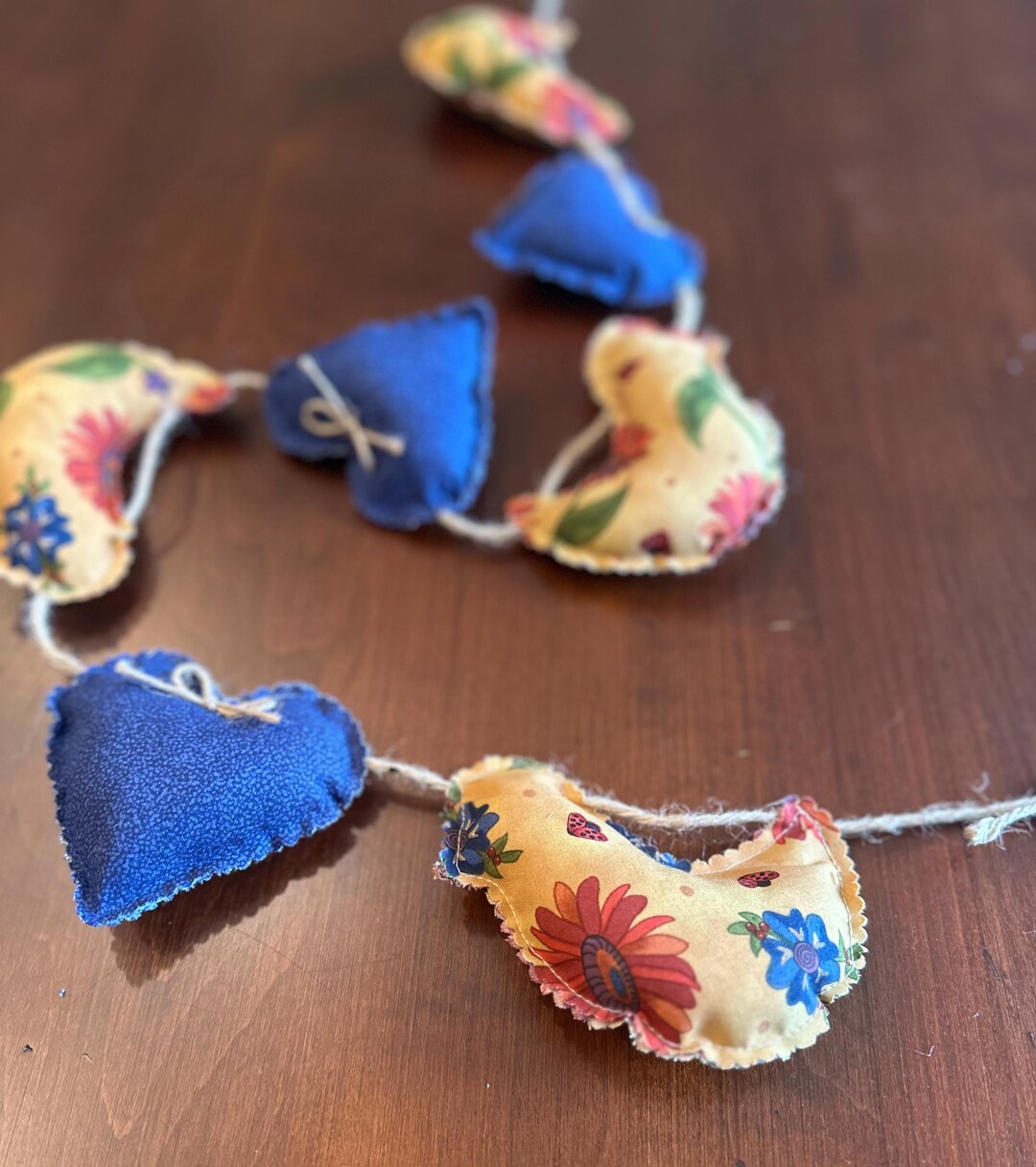 Folk Art Bird Garland,whimsical Cottagecore Bird Banner - Etsy