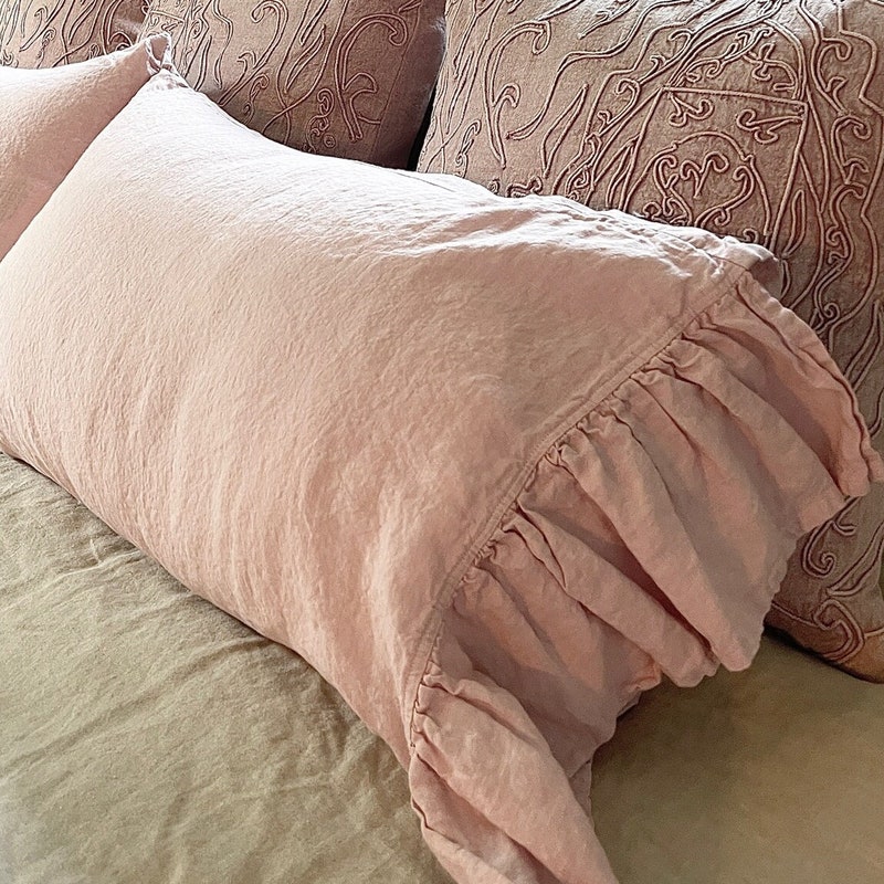 Ruffle Pillow Sham - Etsy