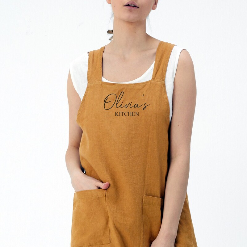 Cross Back Apron - Etsy