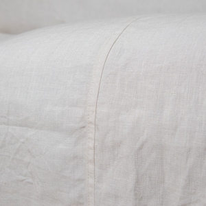 Organic European Linen Couch Cover - Custom Handmade Slipcover - Etsy