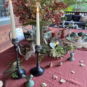 CUSTOM Unique Linen Tablecloth for Your Dining Room - Natural Linen ...