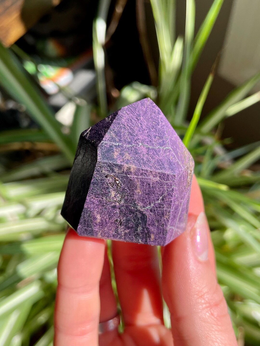Polished Genuine Purpurite Tower From Brazil - Etsy