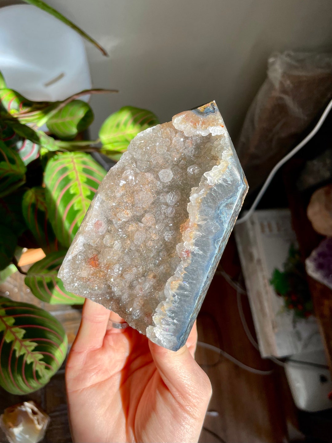 High Grade Agate Geode Tower From Brazil - Etsy