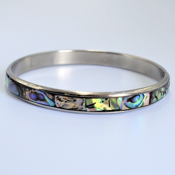 Abalone Bangle - Etsy