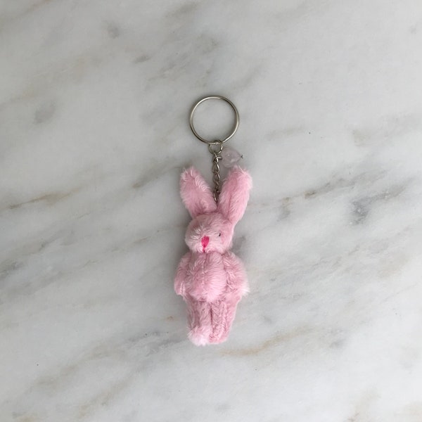 Bunny Keychain - Etsy