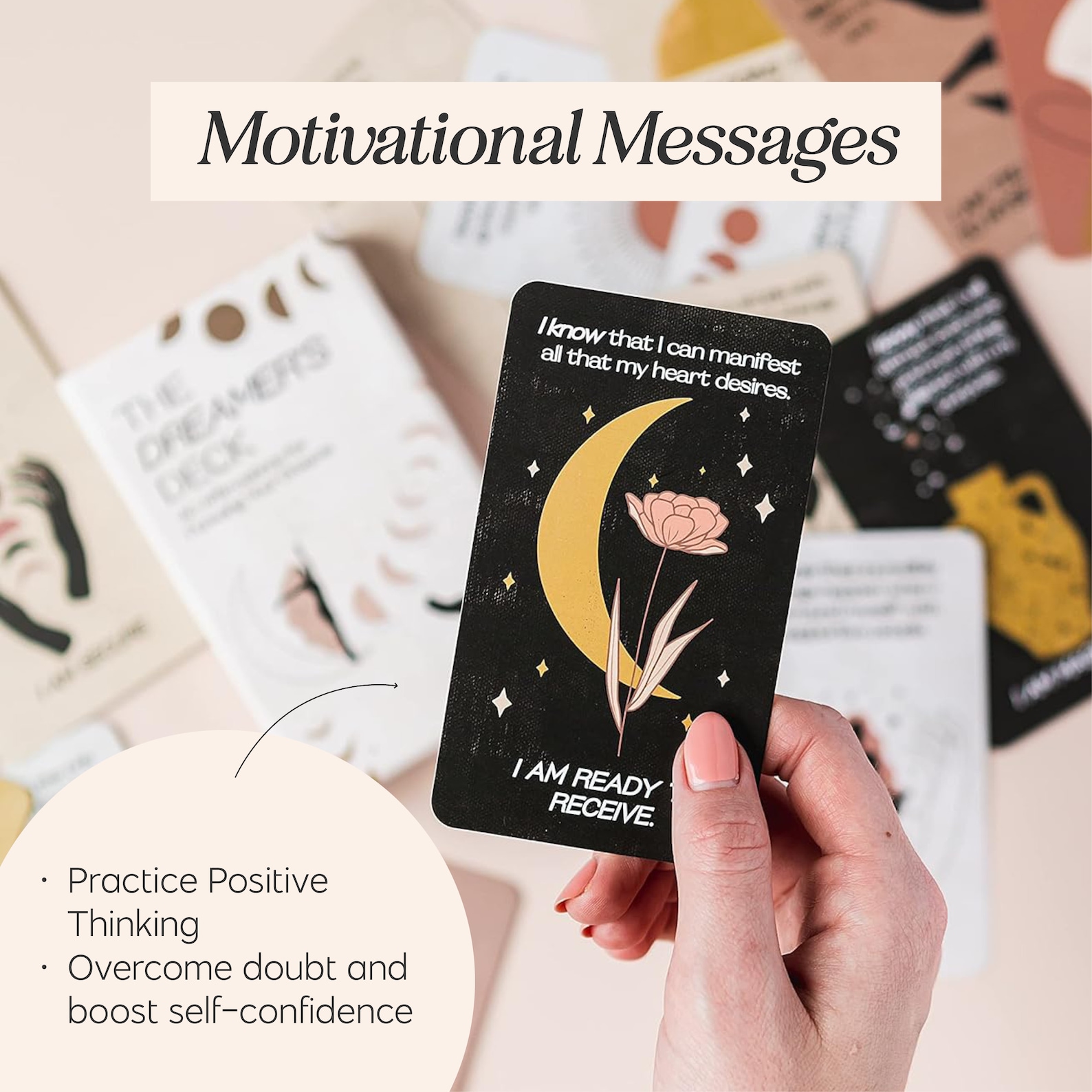 Affirmation Deck, Affirmation Card Deck, Motivational Quote Deck ...