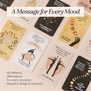 The Dreamer's Deck Affirmation Card Deck, Motivational Quotes, Gifts ...
