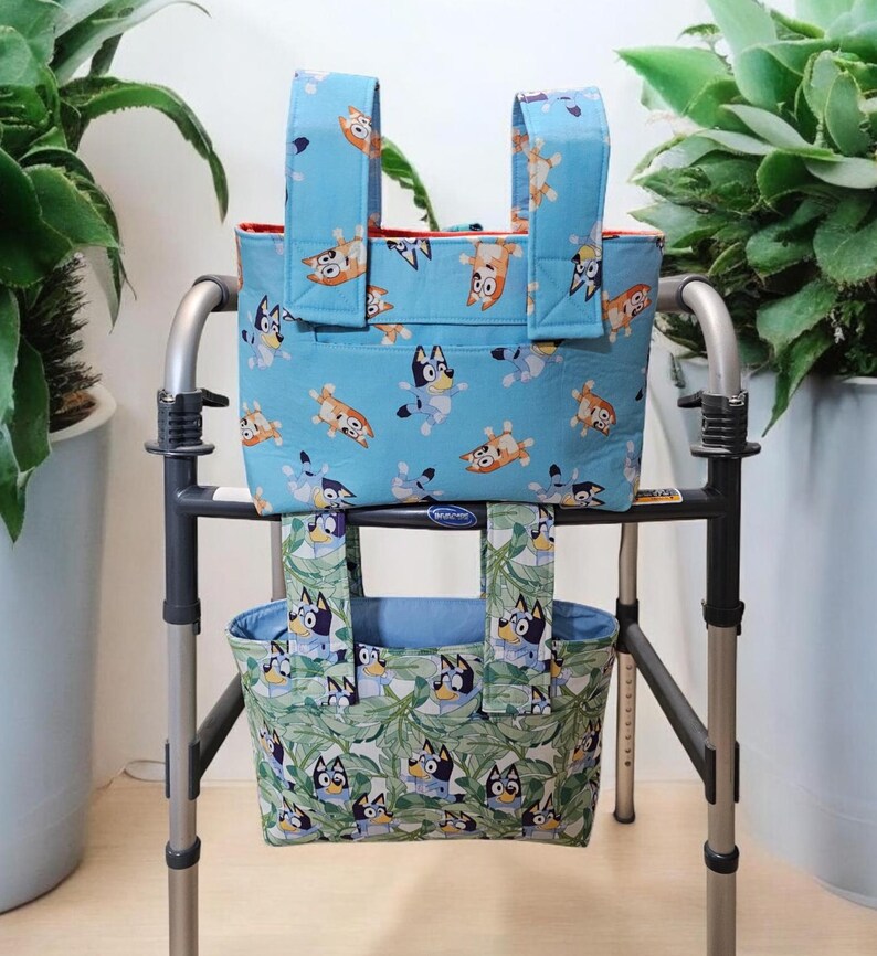 Bluey Mobility Aid, Bluey and Bingo Walker Bag, Kids Tote - Etsy Australia