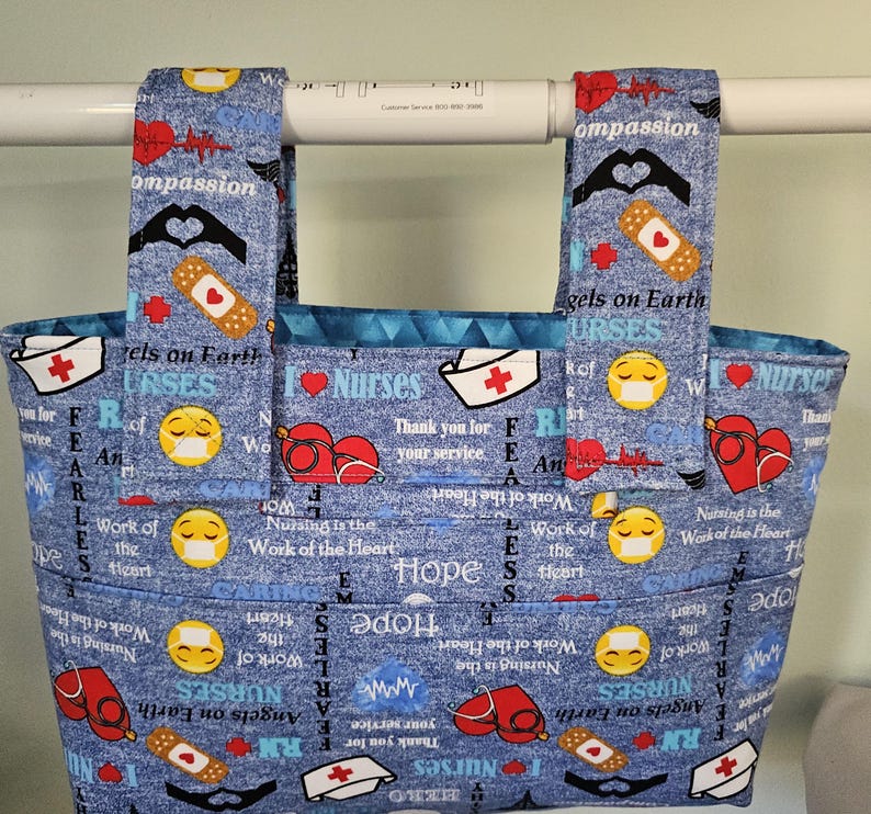 Walker Tote Bag, Wheelchair Tote, Retired Nurses Gift, Christmas ...