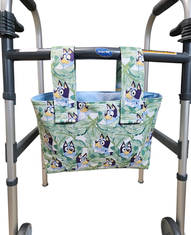 Bluey Mobility Aid, Bluey and Bingo Walker Bag, Kids Tote - Etsy UK