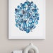 Newfoundland "shore Mussels" Watercolour Painting Fine Art Print - New ...