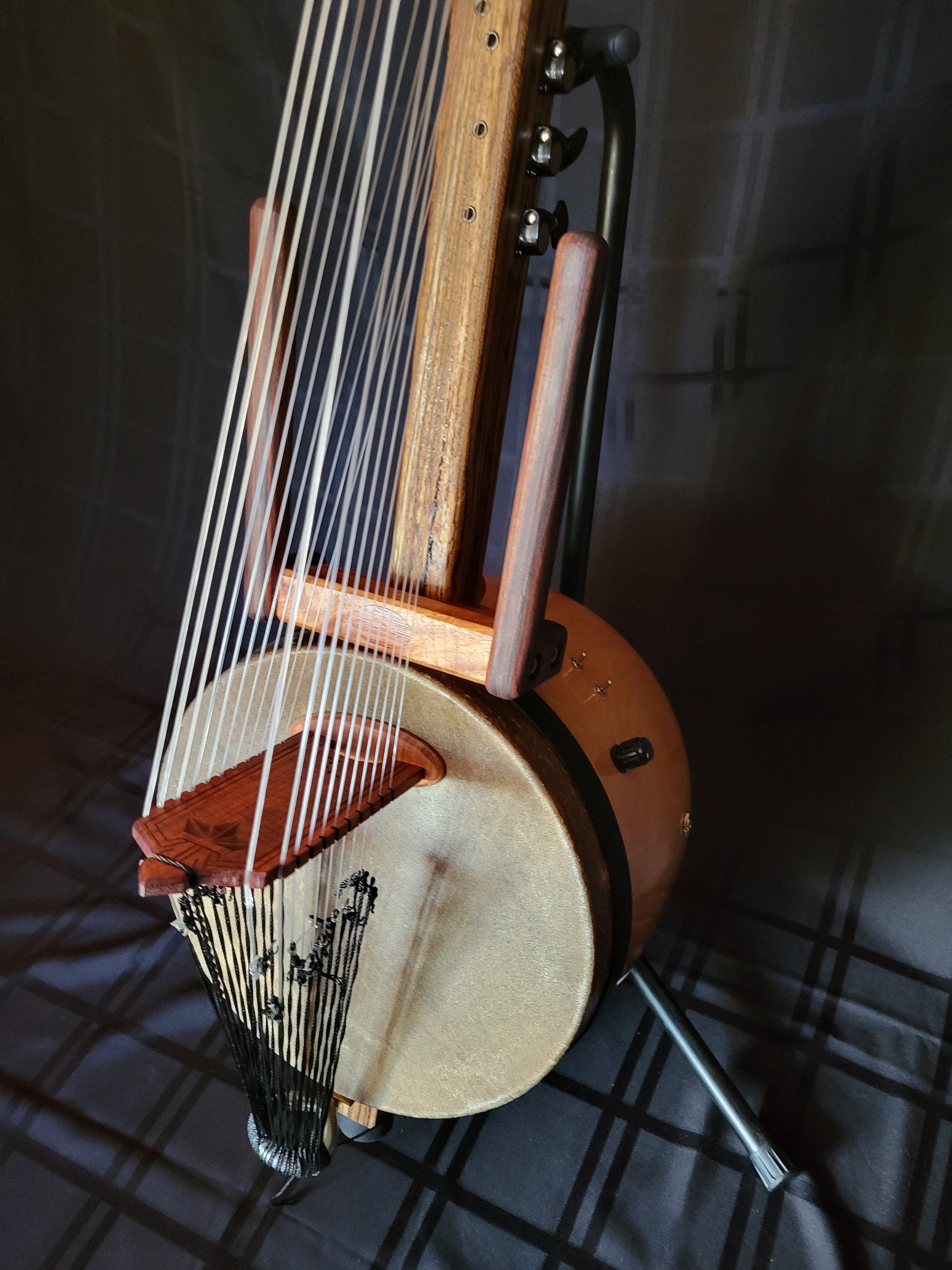Modern Kora African Harp hybrid Open/closed Sound - Etsy Australia