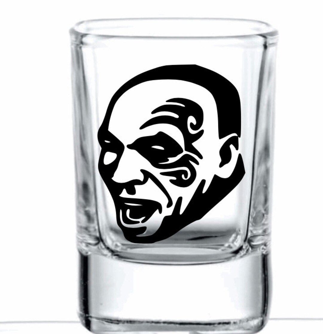 Mike Tyson Shot Glass - Etsy