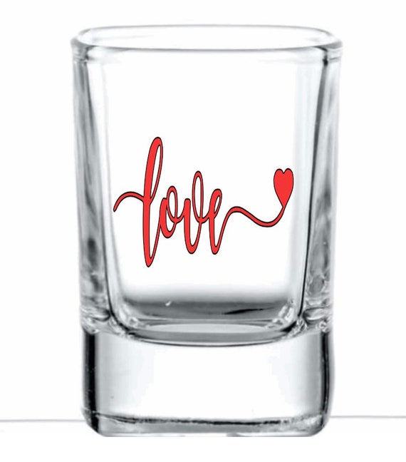 Love Shot Glass - Etsy