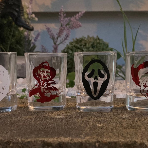Horror Shot Glasses - Etsy