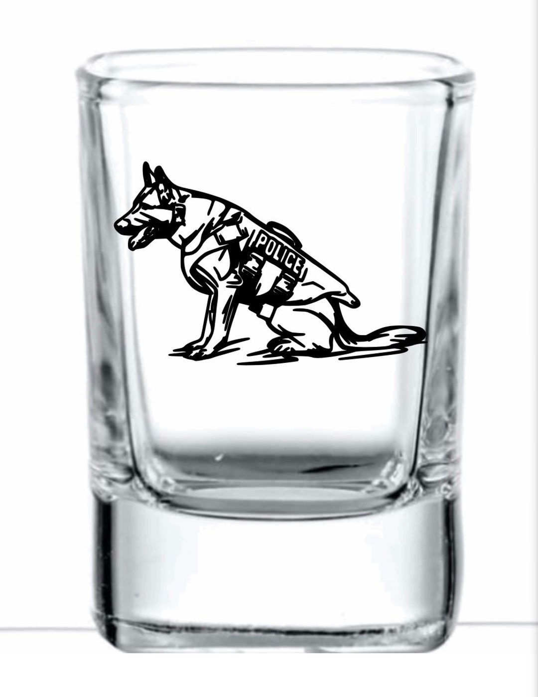 Police K9 Dog Shot Glass - Etsy