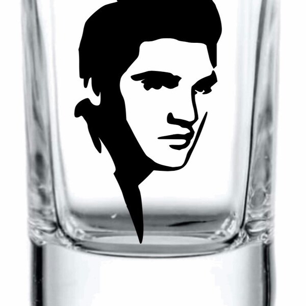 Elvis Presley Shot Glasses - Etsy