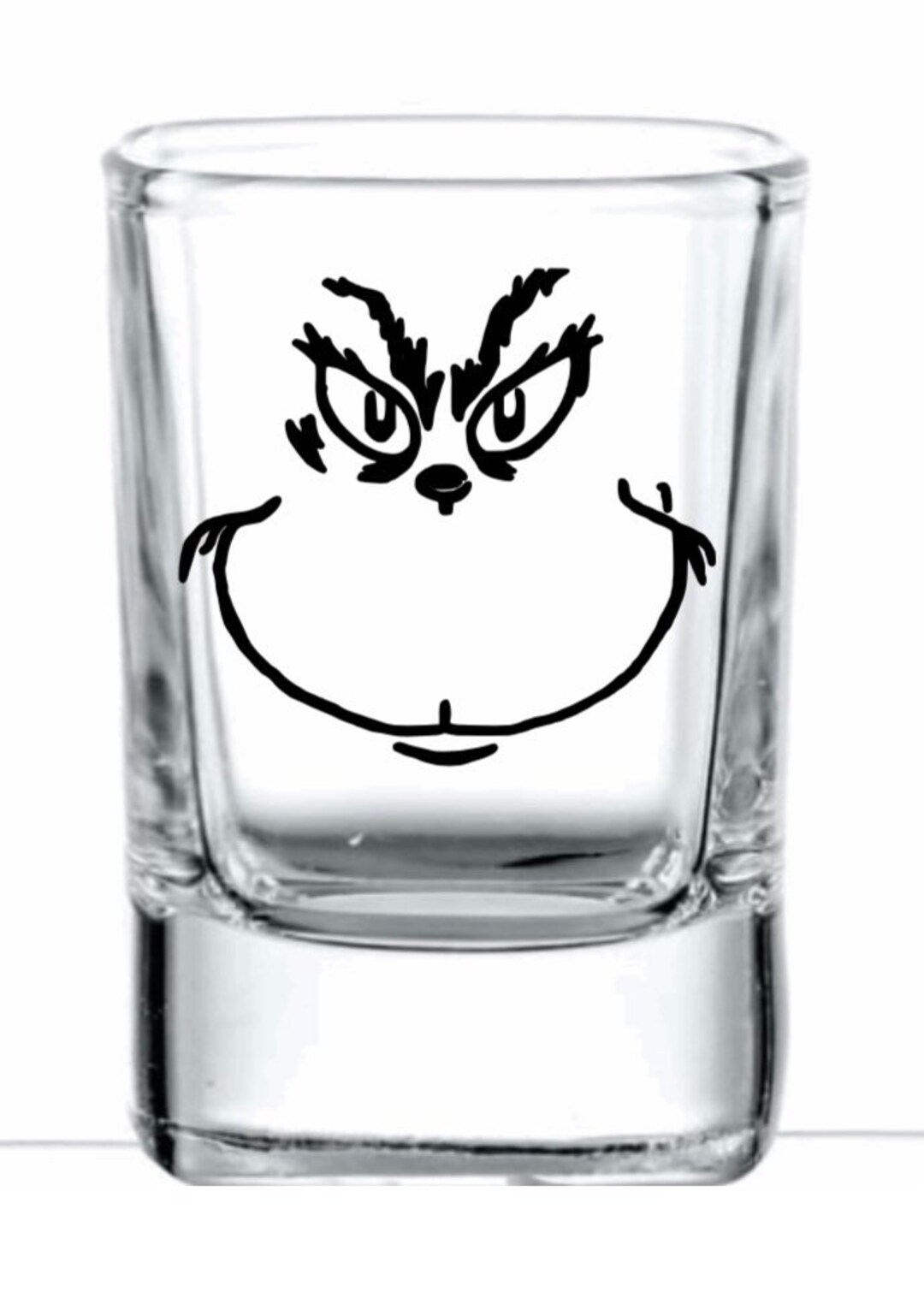 The Grinch Shot Glass - Etsy
