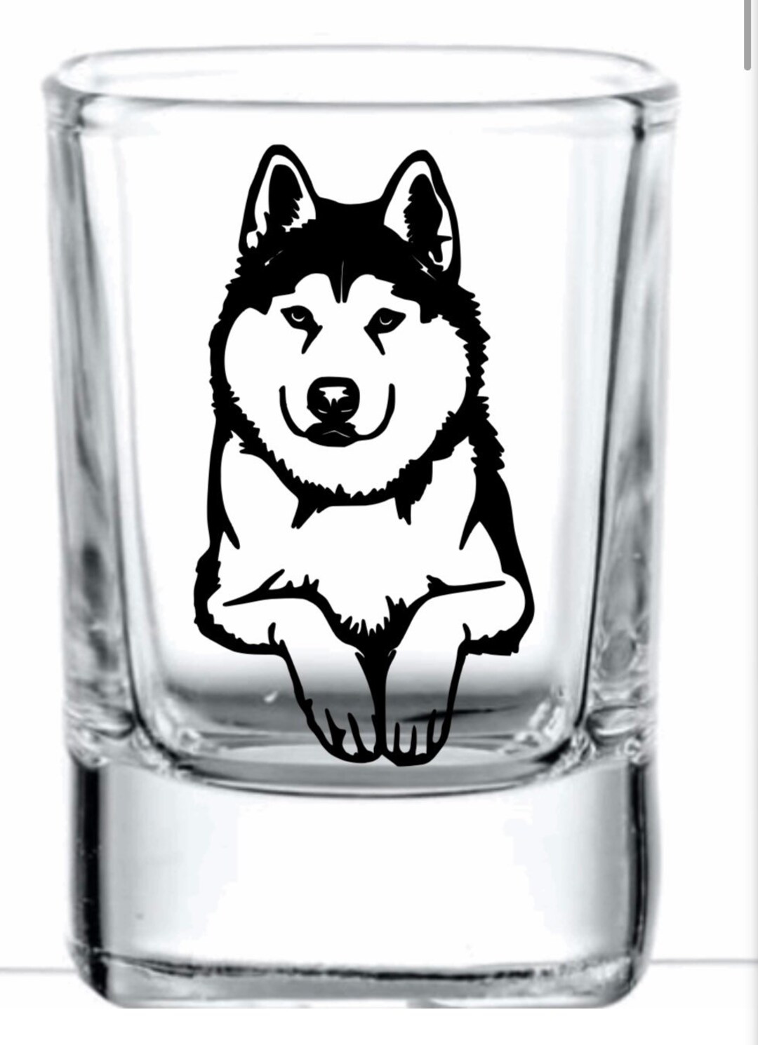 Husky Dog Shot Glass - Etsy