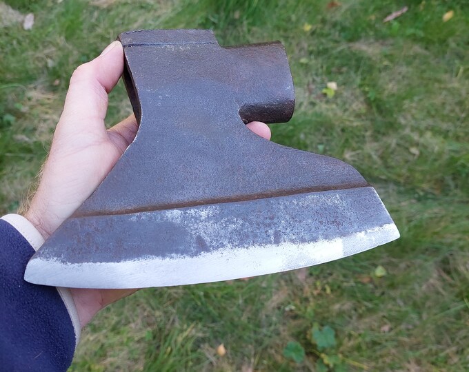 Swedish Antique Hewing Axe. Handforged Hewing Axe From Ca Mid 1800s ...