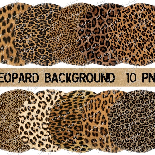 Cheetah Paint Splatter Background PNG Leopard Print - Etsy