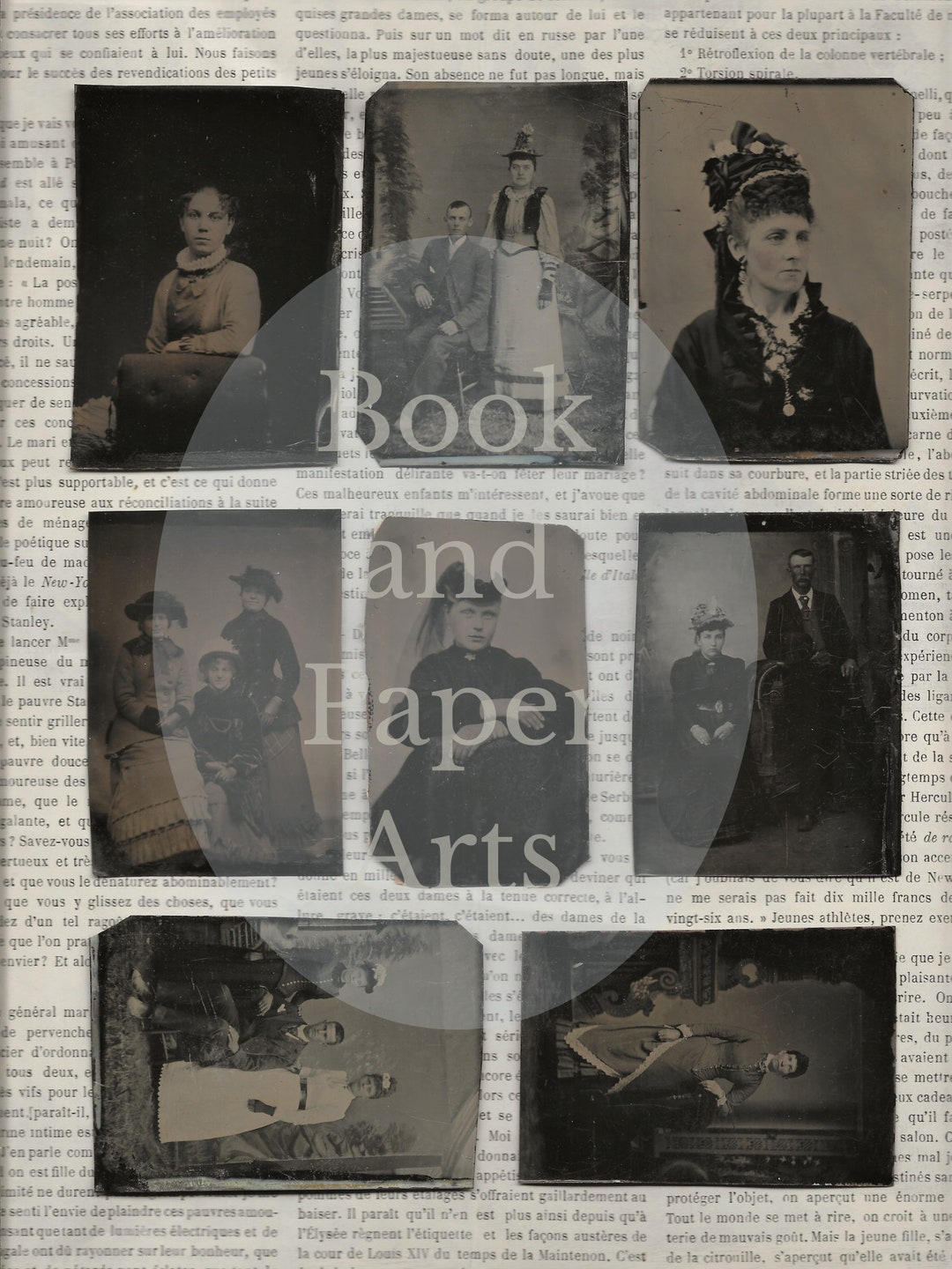 Vintage Tintypes (32) Photos Digital Downloads - Etsy