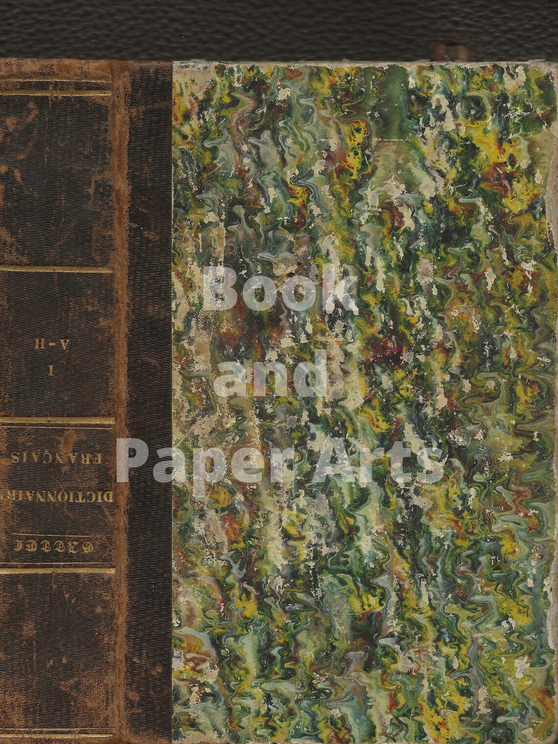 Vintage Leather Book Covers Printable Digital Bookbinding - Etsy