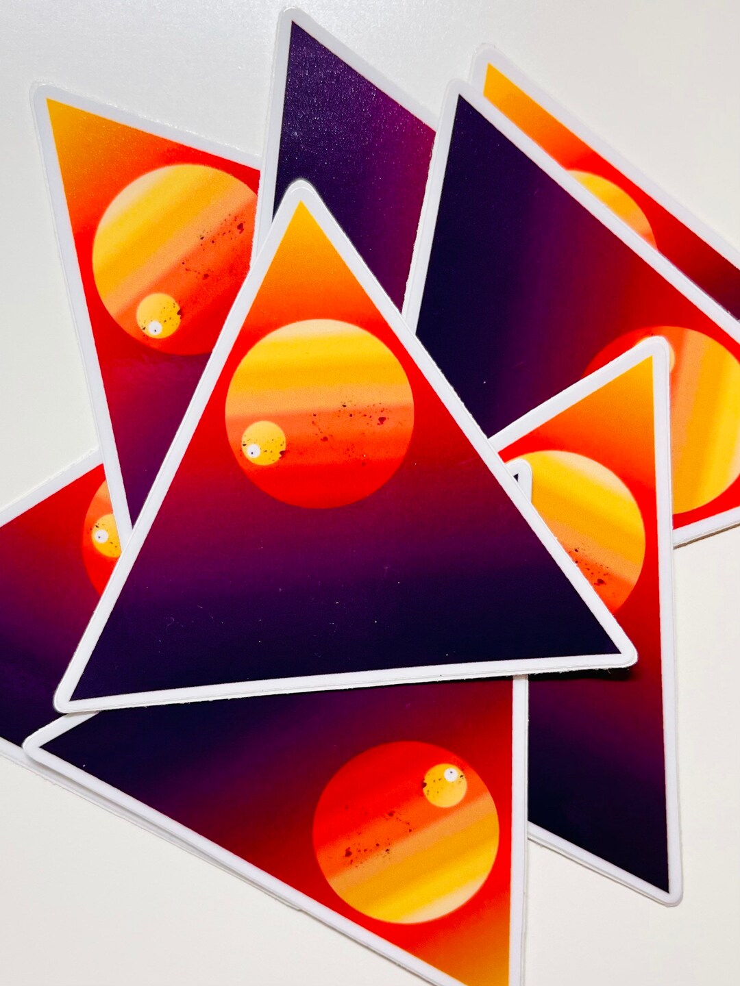 Death Star Sunset Inspired Sticker - Etsy