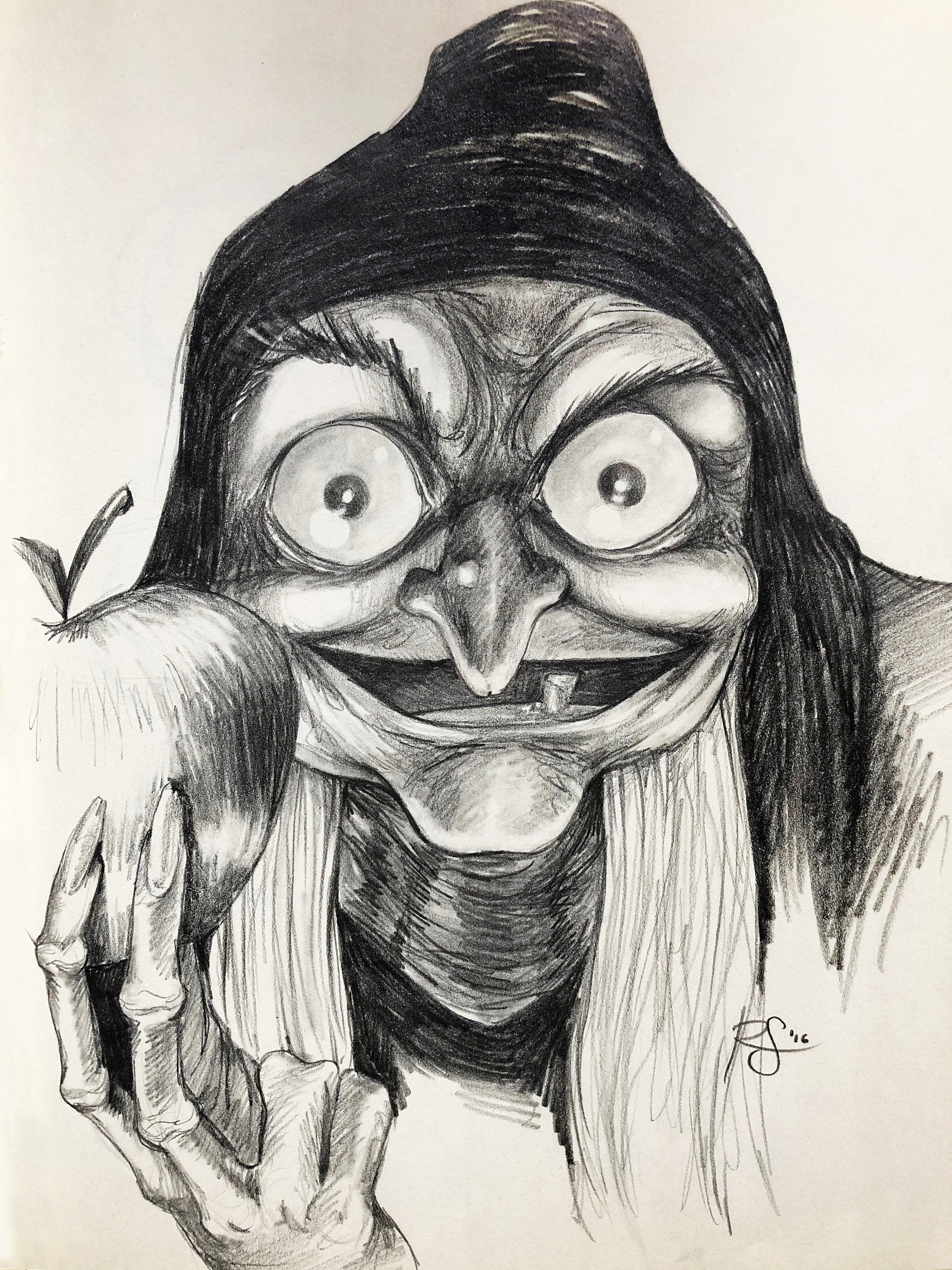 Snow White Witch Clip Art