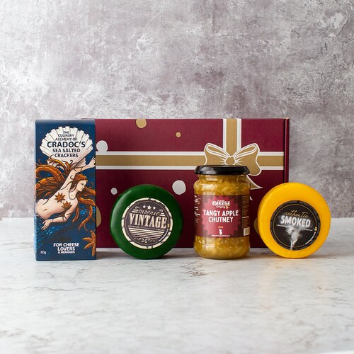 Traditional Cheddar Truckle Gift Box Cheese Gift Box - Etsy