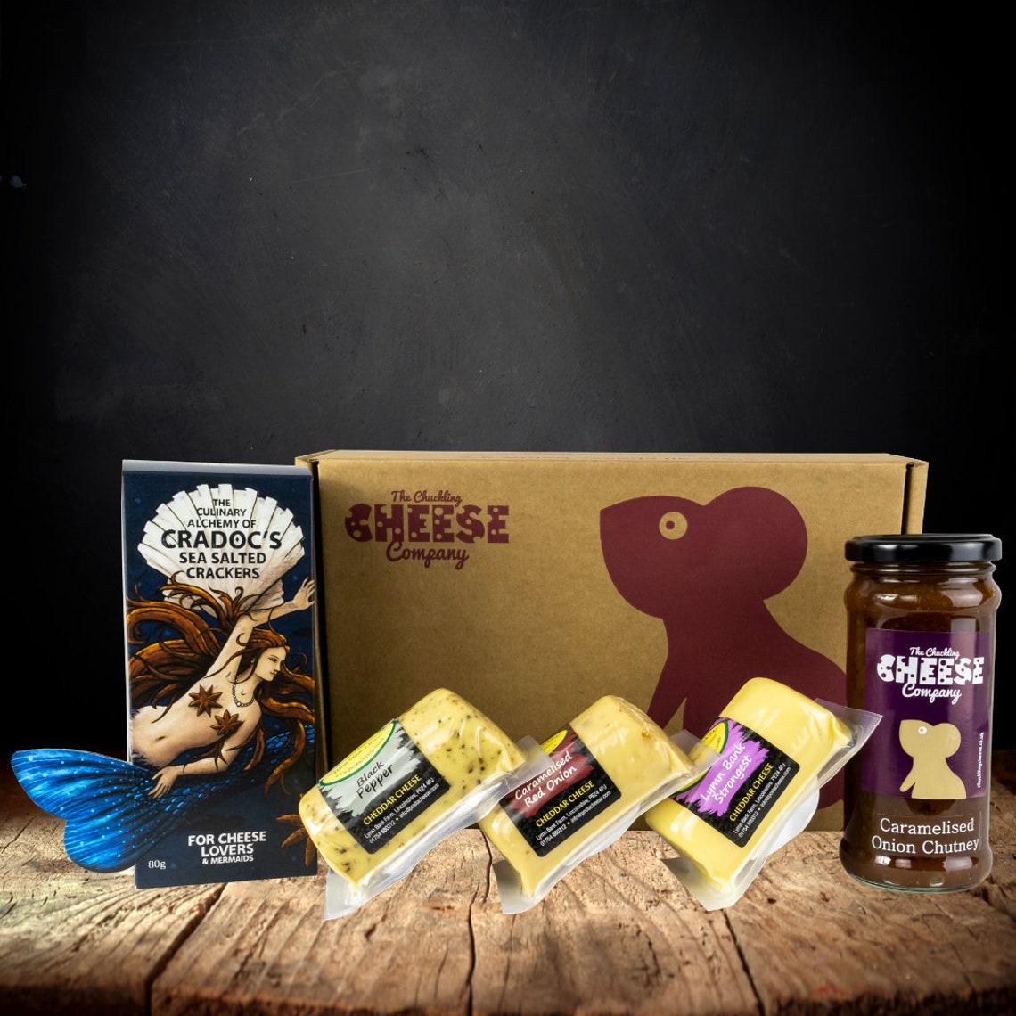 Assorted Cheddar Selection Gift Box Creamy Flavoured Cheddar - Etsy