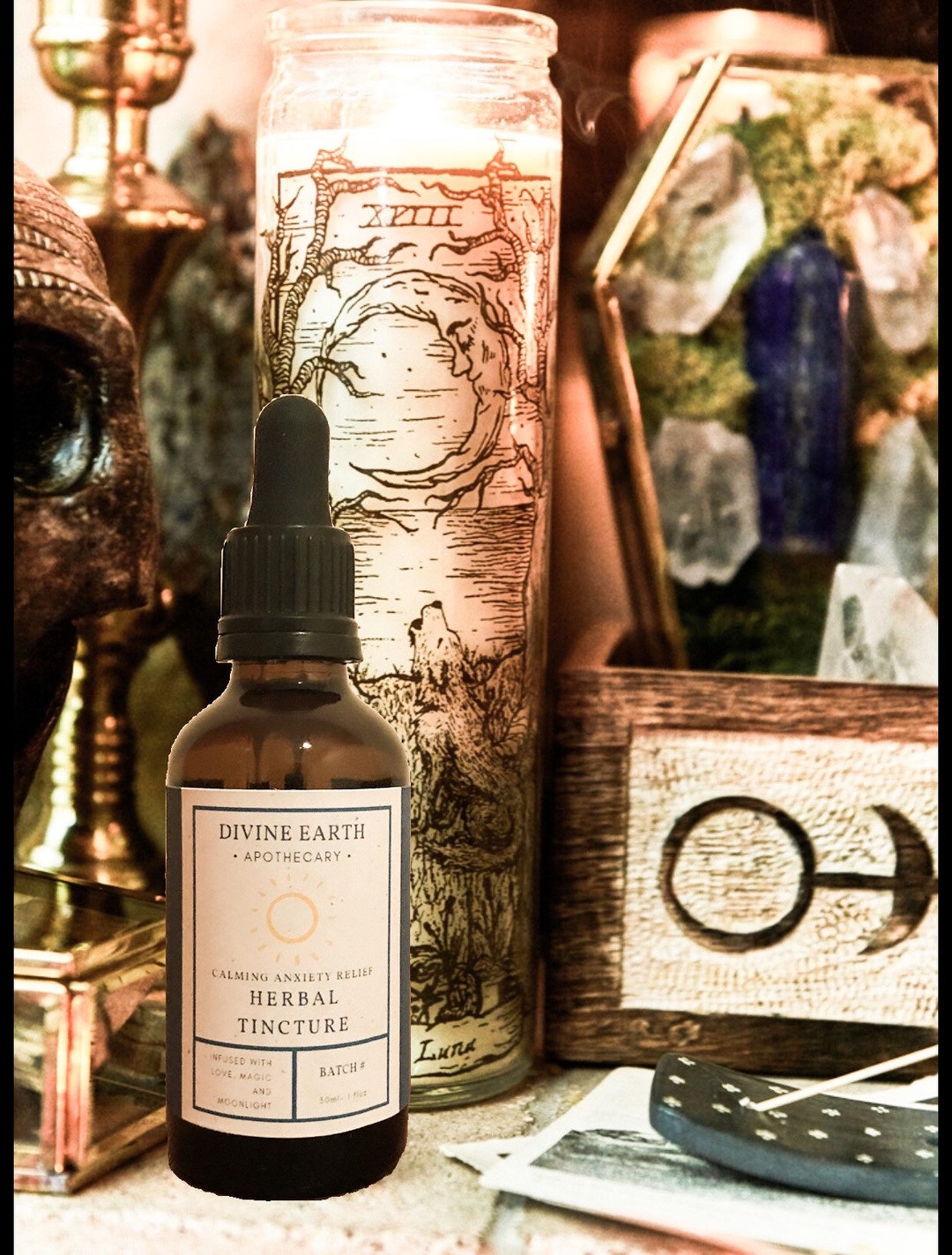 Calming Stress Relief Anti Anxiety Relax & Unwind Tincture - Etsy