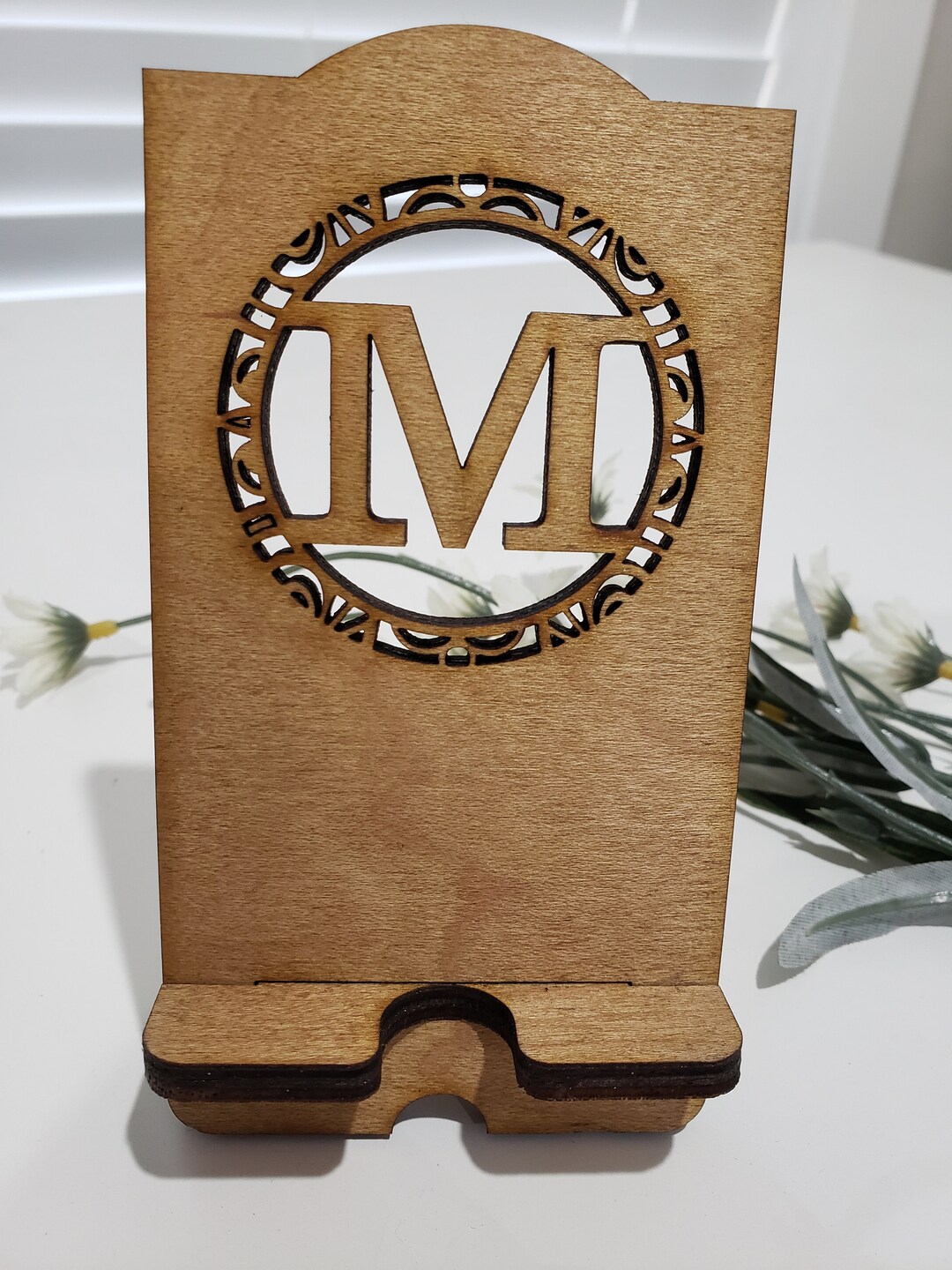 Personalized Custom Wood Phone Stands - Etsy