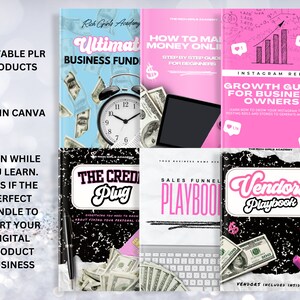 50+ Plr Ebooks, Rich Girls Bundle, PLR Books ,resale Ebooks, Plr Bundle ...