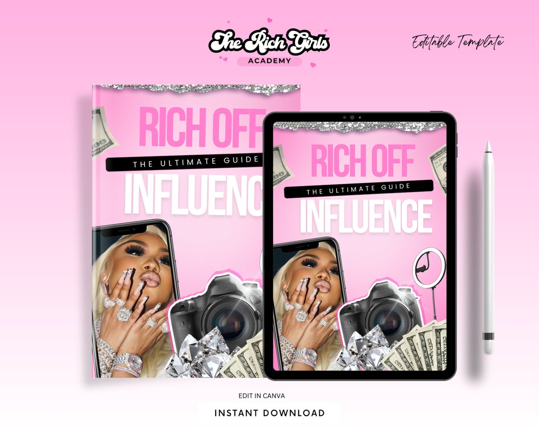 MRR Included, Rich off Influence,done for You, Ebook Template, Ebook ...