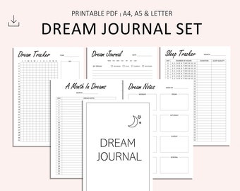Dream Log Journal - Etsy