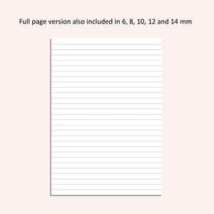Printable Lined Page - Lined Sheets Printable - Lined Notes Printable ...