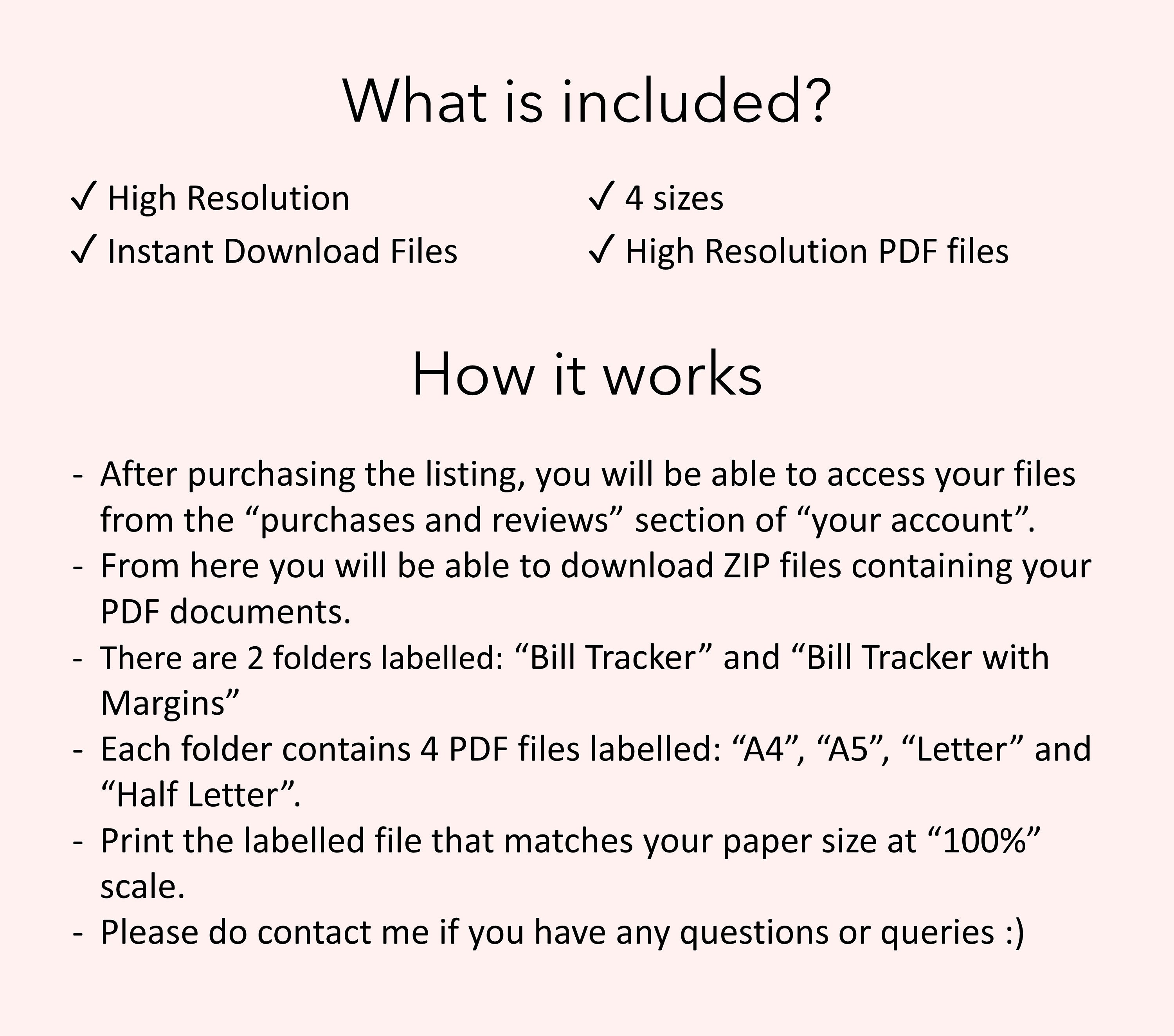 Editable Bill Calendar Bill List Monthly Bill Dates Expense Calendar ...