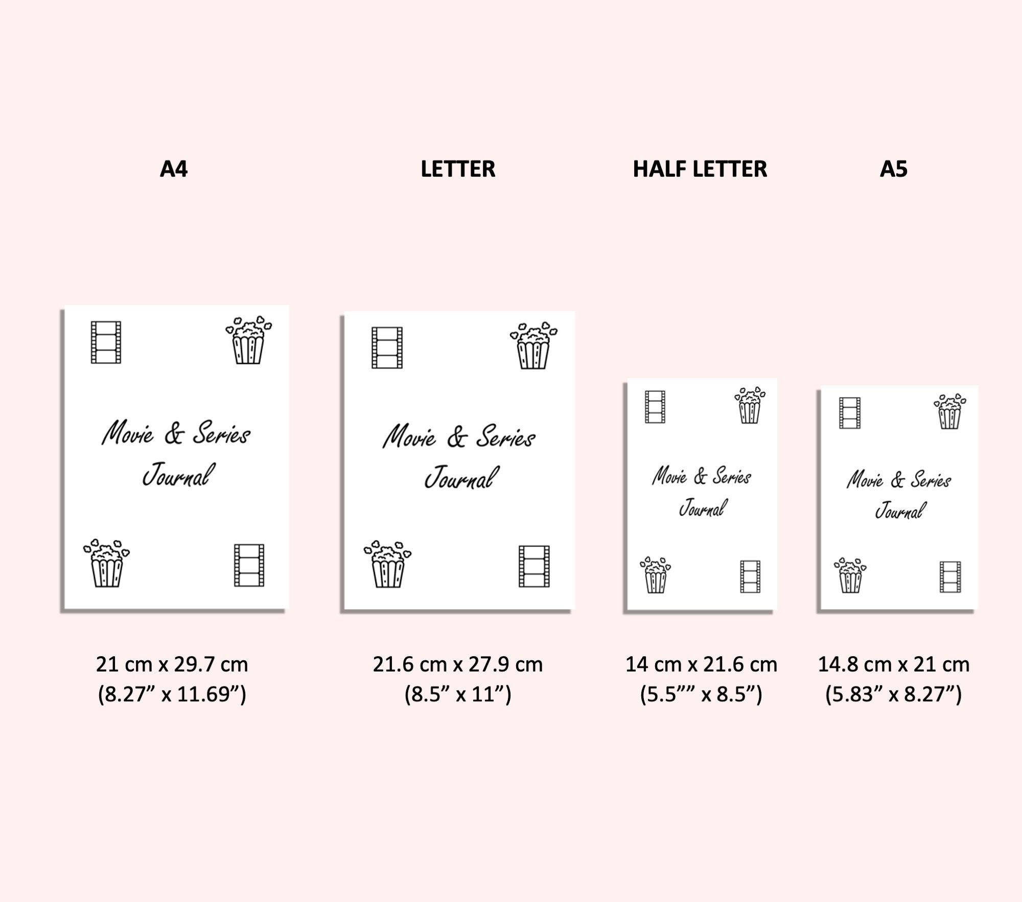 Movie Lovers Journal Movie Tracker Series Tracker Movie - Etsy Australia