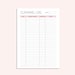 Cleaning Log Printable - Cleaning Tracker - Home Maintenance Printable ...
