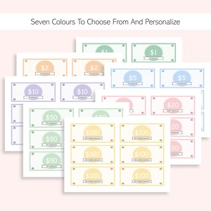 Editable Mom Reward System Mom Bucks How to Earn Mom - Etsy