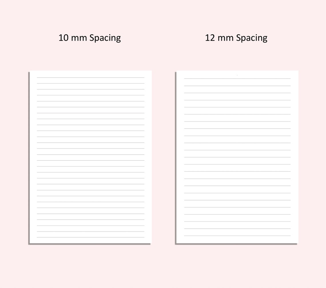 Printable Lined Page - Lined Sheets Printable - Lined Notes Printable ...