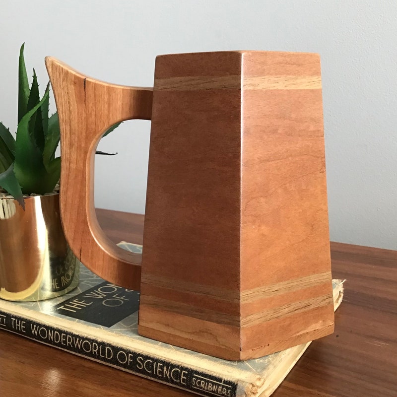 Wooden Tankard - Etsy