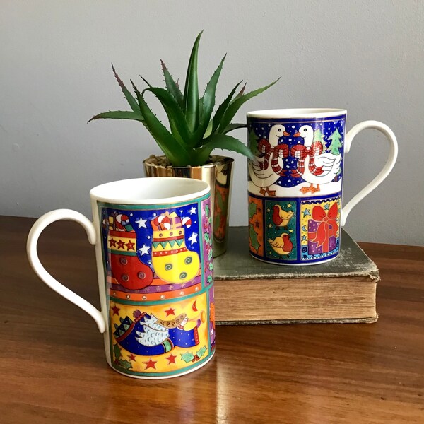 Jane Brookshaw Dunoon Mugs - Etsy